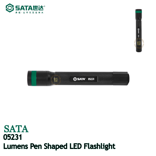 SATA - 05231 Lumens Pen Shaped Super Bright LED Flashlight | Lazada