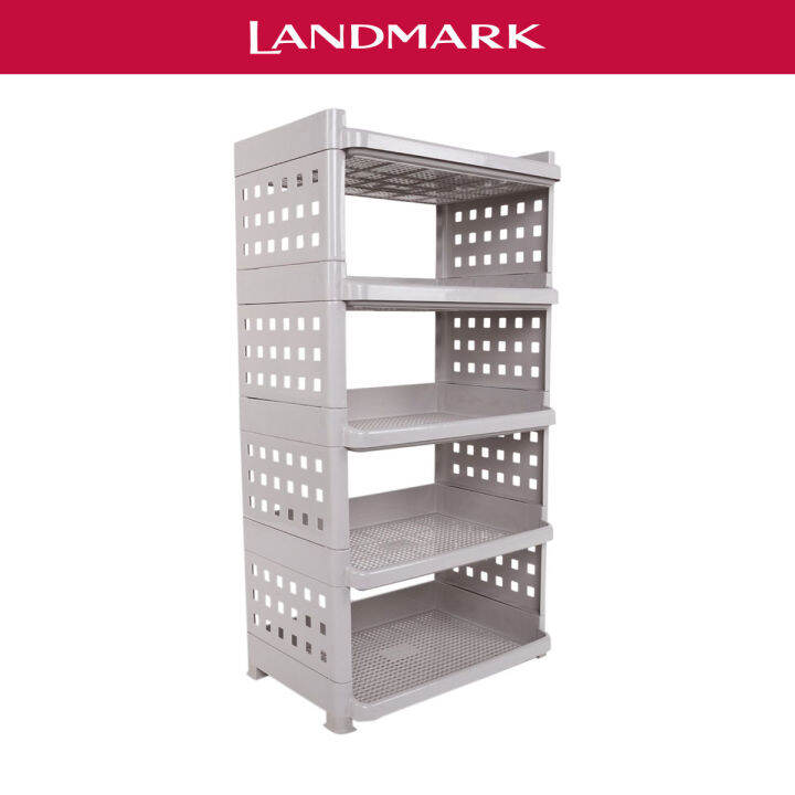 Megabox Utility Rack 4 Layer Lt.Gray | Lazada PH