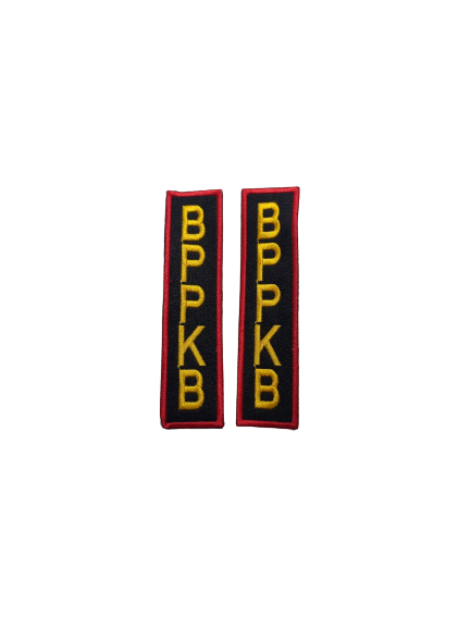 ATRIBUT BPPKB PANGKAT BUAT DI KAOS UKURAN BESAR 12 CM X 3 CM | Lazada ...