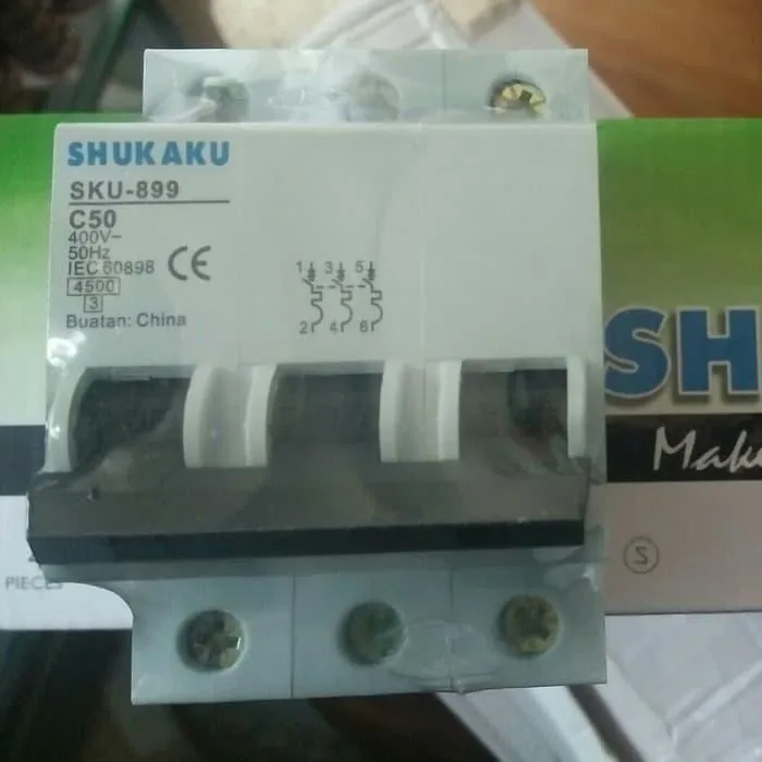 MCB 3 Phase 50A/60A SHUKAKU (SNI) | Lazada Indonesia