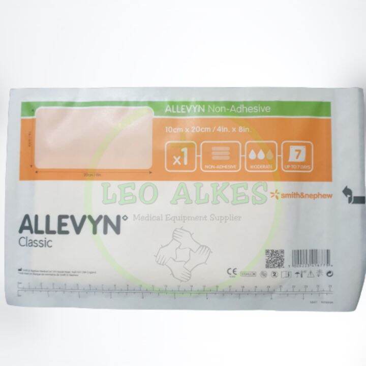 Allevyn Non Adhesive 10x20 Cm Allevyn 10cm x 20cm Classic | Lazada ...