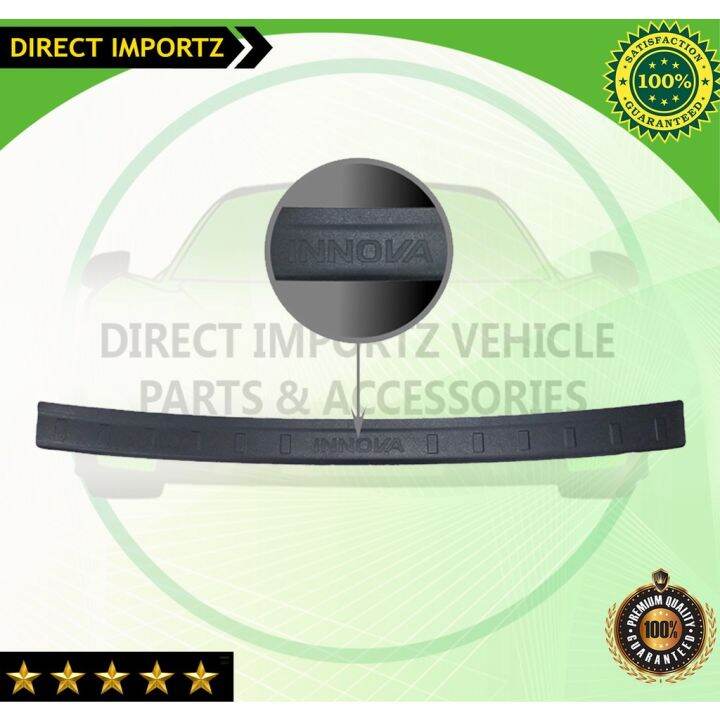 Toyota Innova 2016 to 2023 OEM Rear Stepsill All Black Black V2 2017 ...