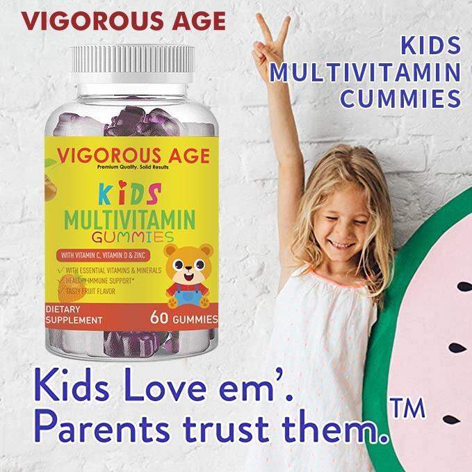 Multi vitamins for kids gummy Vitamin C Zinc Supplement immunity ...