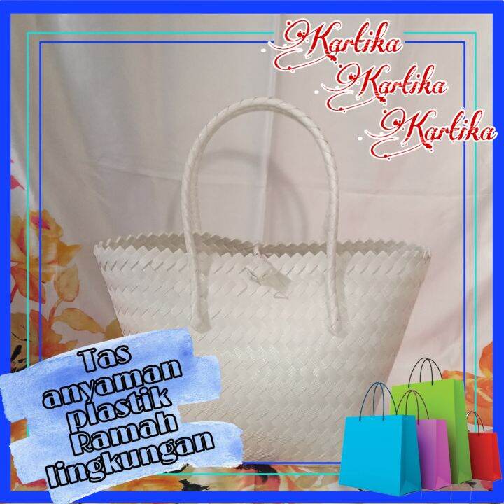 Tas Anyaman Plastik/ Tas Untuk Parcel/ Tas Belanja/ Tas Untuk Hajatan ...