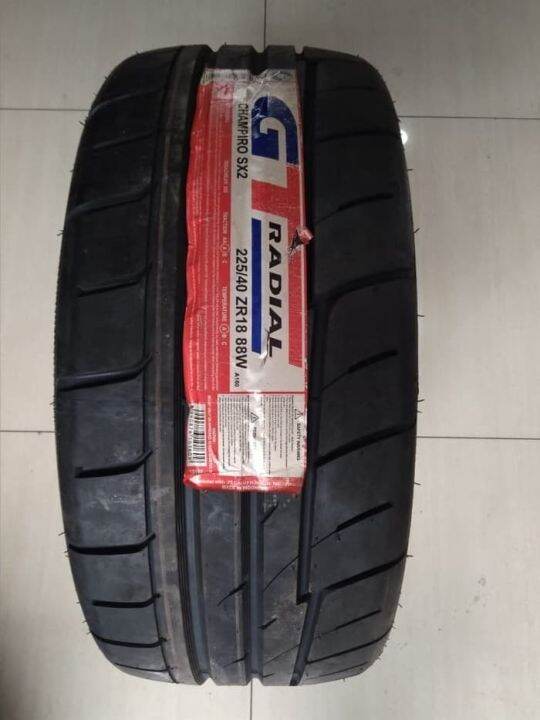 Ban Mobil GT Radial Champiro SX2 Semi slick 225-40 R18 Untuk Mobil ...