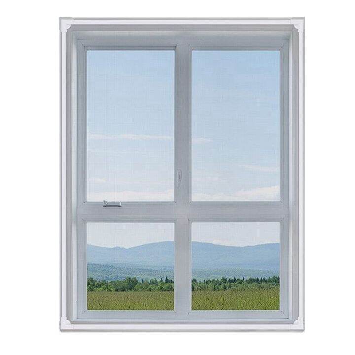 Magnetic Window Screen Adjustable DIY Window Net Protector Fits Max 48 ...