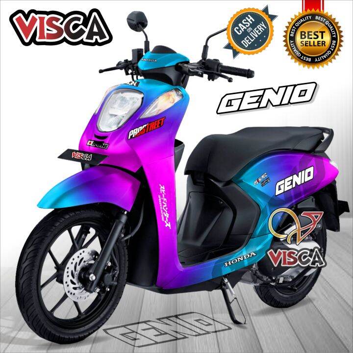 Decal Genio Full Body 2022 Stiker Genio Variasi 2022 Full Body Stiker ...