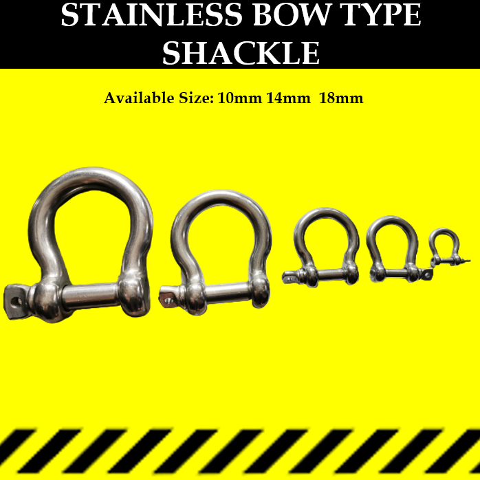 Twin Jean III Stainless Bow Type Shackle | Lazada PH