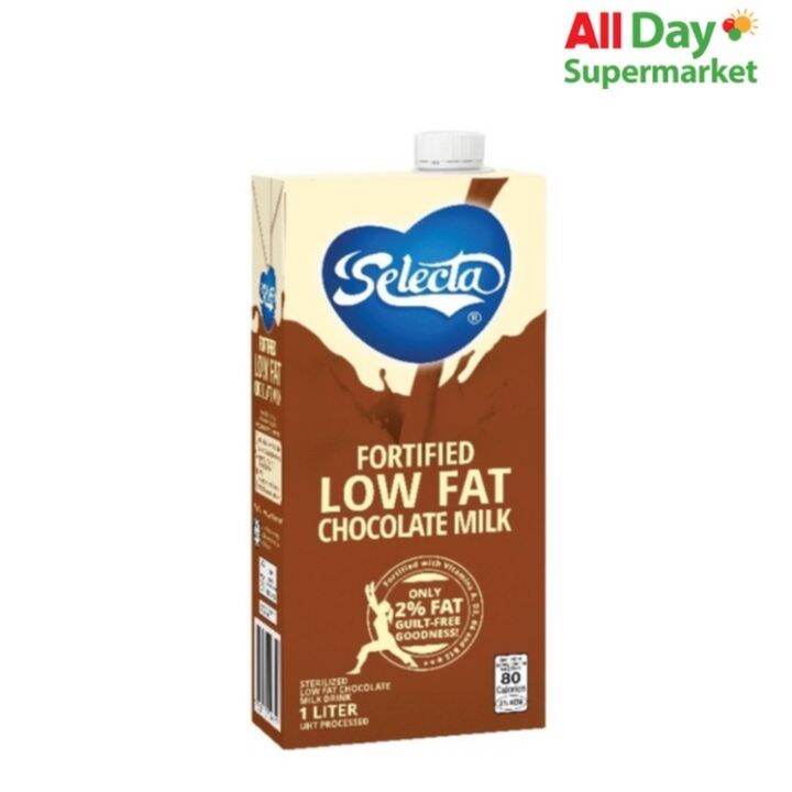 Delicious Selecta Fortified Low Fat Chocolate Milk 1L | Lazada PH