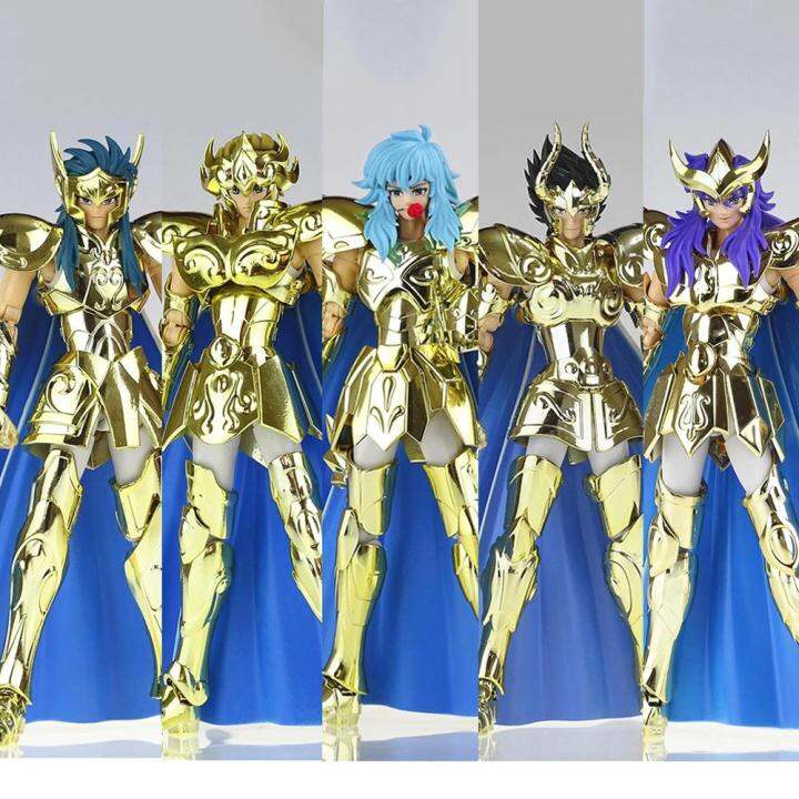 CS Model Saint Seiya Myth Cloth EX Aquarius Camus Leo Aiolia fish ...