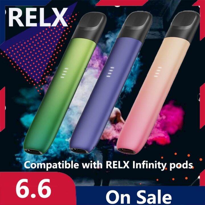 Relx Vape Set (1 device 3 pods) Relx infinity pods Authentic Relx ...