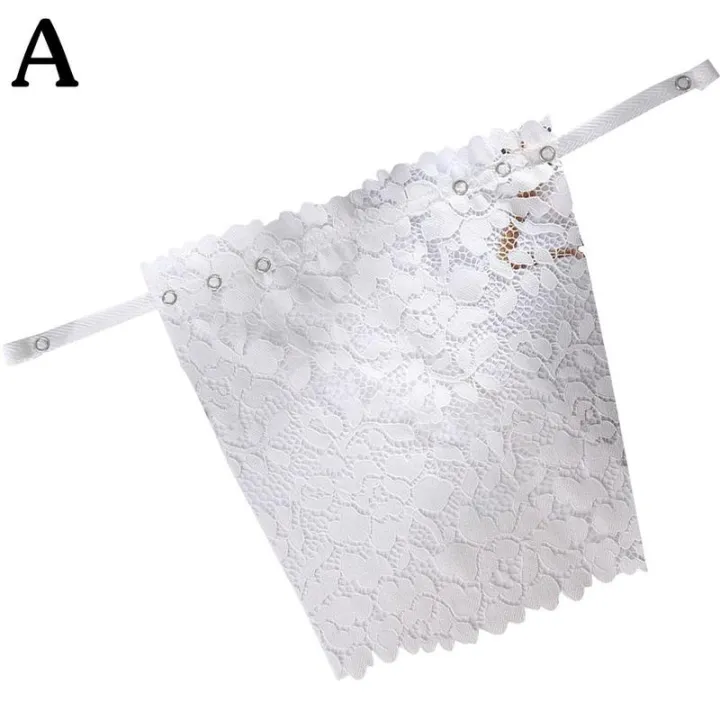New Lace Privacy Invisible Bra Modesty Panel Cleavage Anti-Peep Hide Underwear Cover O0N7 ...