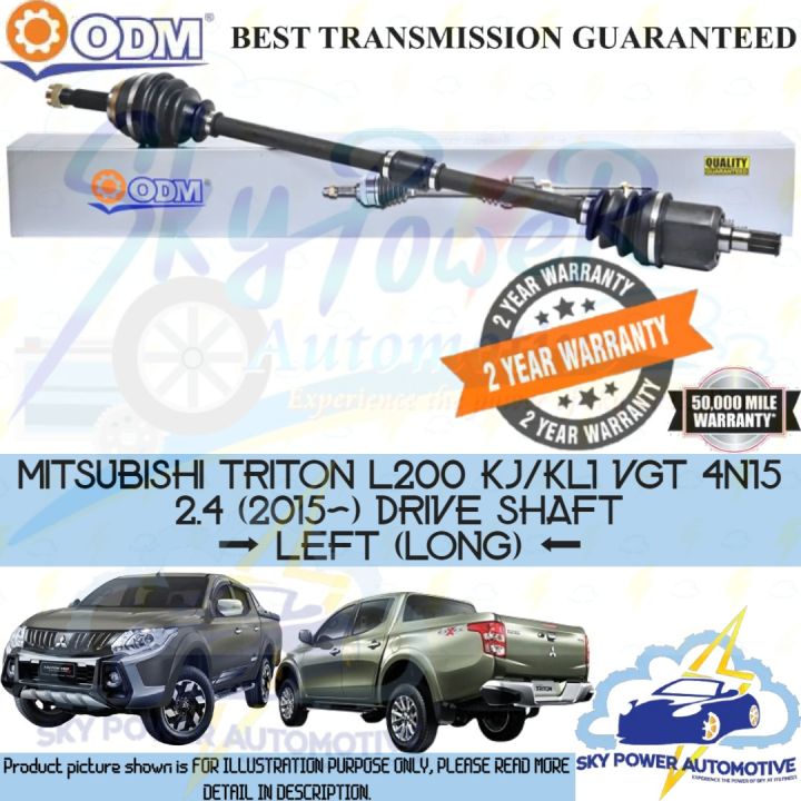 MITSUBISHI TRITON L200 KJ / KL1 VGT 4N15 2.4 (2015~) (2006-2012) (AUTO ...