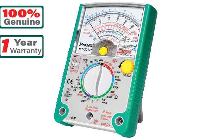Pro'sKit MT-2017N Smart Protective Function Analog Multimeter | Lazada