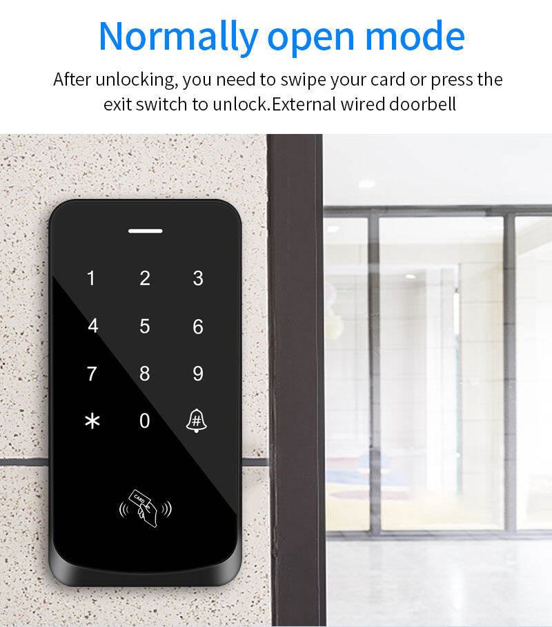 Boland RFID EM 125กิโลเฮิรตซ์แป้นพิมพ์ควบคุมการเข้าถึงแสงไฟ IP67กันน้ำ ...