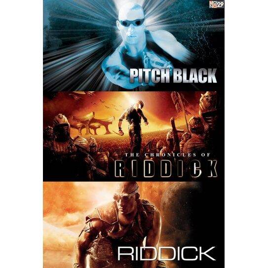 แผ่น DVD หนังใหม่ Riddick ริดดิค ภาค 1-3 DVD Master พาย์ไทย (เสียง ไทย/อังกฤษ ซับ ไทย/อังกฤษ ...