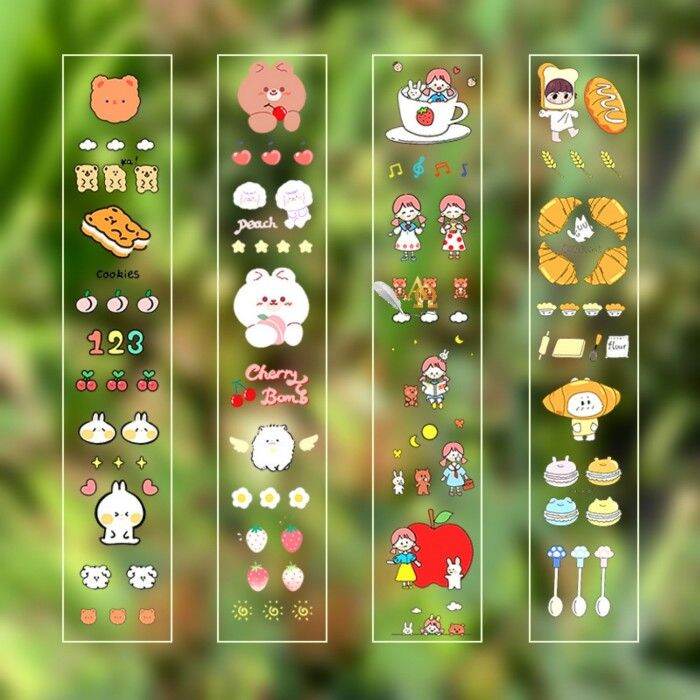Sticker Panjang Kartun Korea Motif Imut | Lazada Indonesia