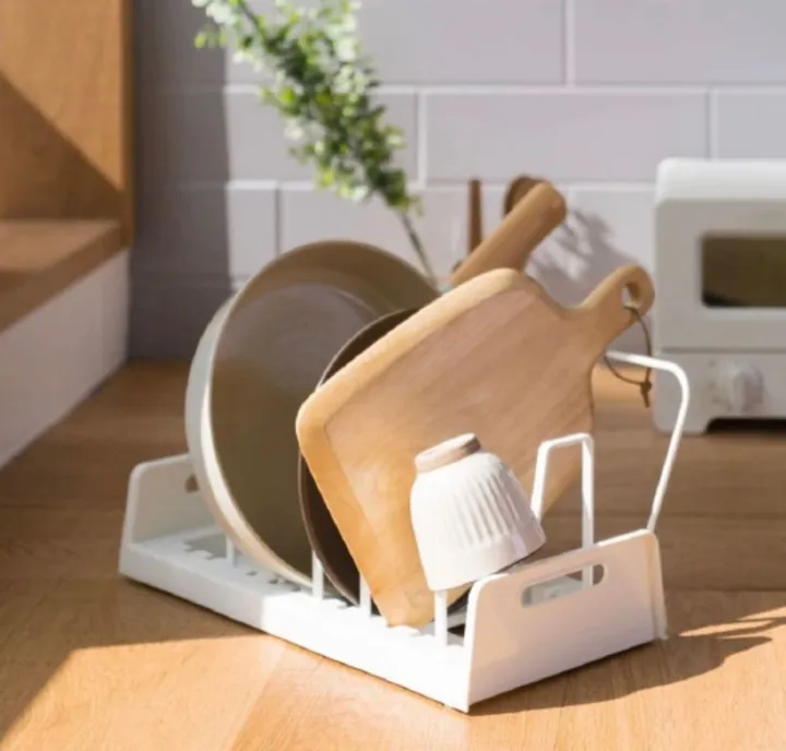 นำเข้าจากเกาหลี Dish / Pan Rack ที่คว่ำจาน/กระทะ made in korea | Lazada ...