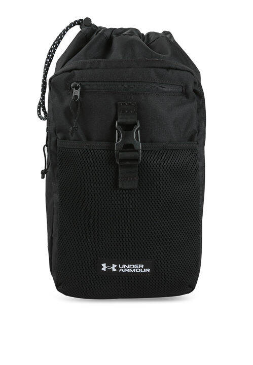 Under Armour Utility Flex Sling Bag (Unisex) - Black/White | Lazada PH