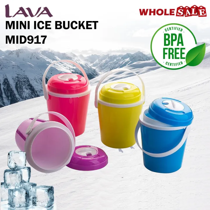 LAVA Mini Ice Bucket MID917 Keep Hot & Cold Lasting BPA Free | Lazada