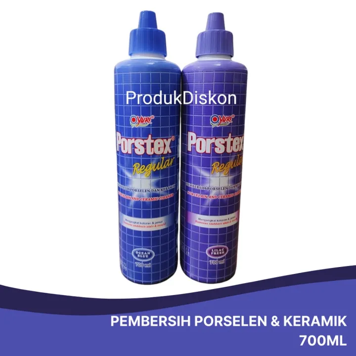 YURI PORSTEX Pembersih Porselen & Keramik Botol 700ML | Lazada Indonesia