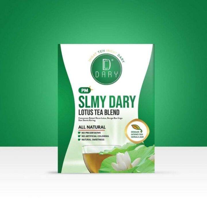 DARY TEA SLMY TEA / TEH DARY SLIMMY [GREEN PACK] 🔥ORIGINAL🔥 21 SACHET ...