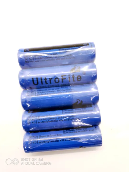 1PC Ultrofite Rechargeable Li-ion battery 6800mAh 3.7V TR18650 | Lazada PH