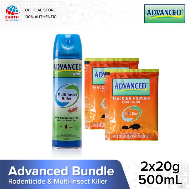Advanced Tracking Powder 20g (2 sachets) + Advanced Multi-Insect Killer ...