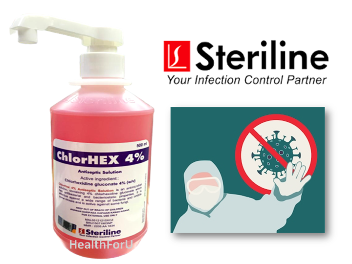 ChlorHEX 4% Antiseptic Solution 500ml | Lazada