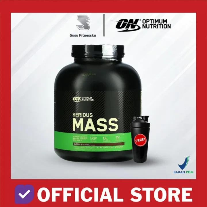 On Serious Mass 6 Lb Serious Mass Gainer Lazada Indonesia