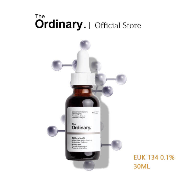 【100% Original】The Ordinary EUK 134 0.1% Antioxidant Formula ...