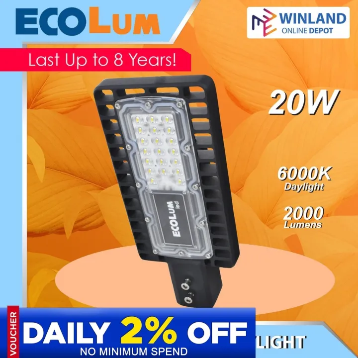 {Spot goods} FIREFLY ECOLum Original 20watts LED Street Light Daylight ...