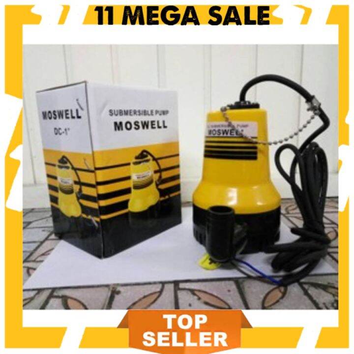 MoswellDC12v - Pompa Celup DC 12 volt tenaga aki / solar cell panel ...