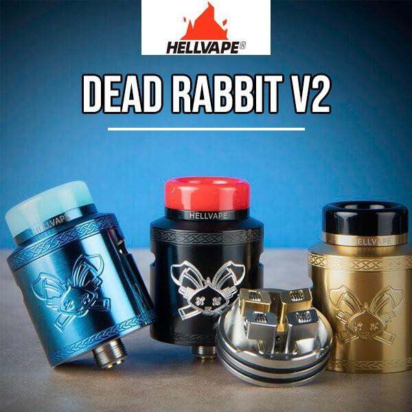 Vape Hellvape Dead Rabbit V2 RDA 24 mm ... 100 Legit/Authentic | Lazada PH
