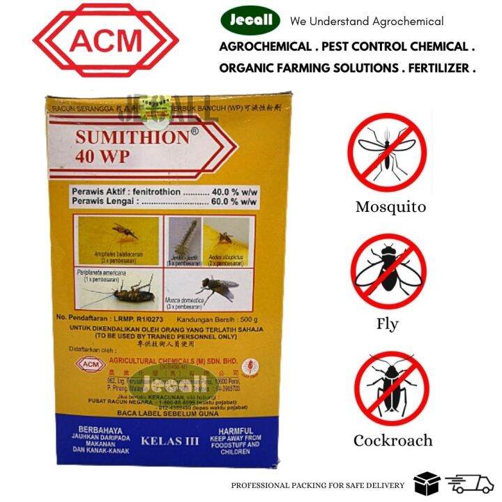 ACM Sumithion® 40WP 500G / Fenitrothion 40% / Nyamuk Dengue / Lalat ...