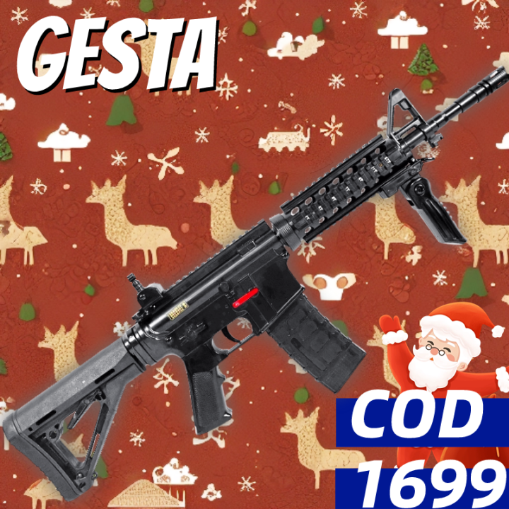 Christmas gift Sand color M416 Gel Ball Blaster Electric Water Bead ...