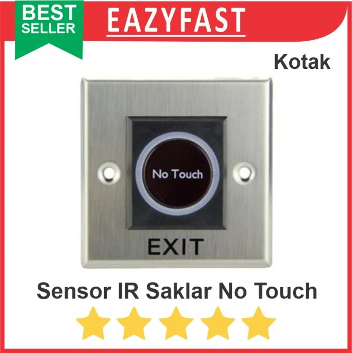 Tombol Saklar Sensor Infrared IR Proximity Contactless non Contact B ...