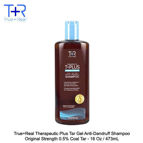 (Psoriasis Shampoo) True+Real Therapeutic Plus Tar Gel Anti-Dandruff ...