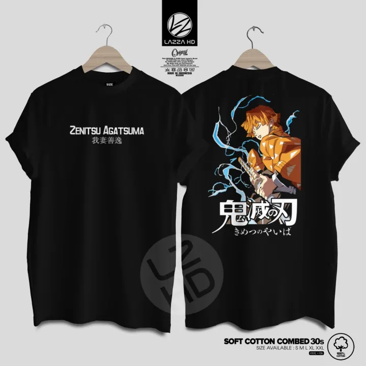 Zenitsu AGATSUMA KIMETSU NO YAIBA DEMON SLAYER INOSUKE NEZUKO TANJIRO ...