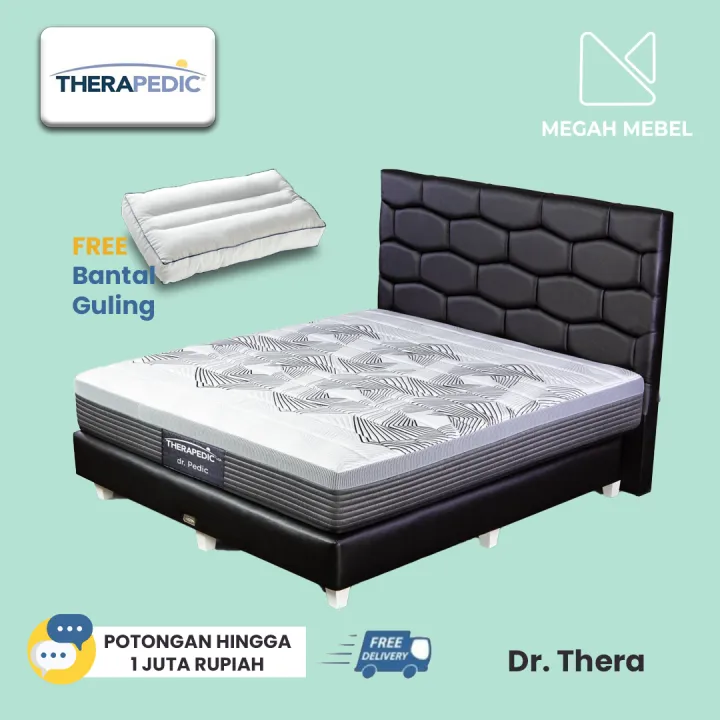 Therapedic Spring Bed Tipe Dr Pedic | Lazada Indonesia
