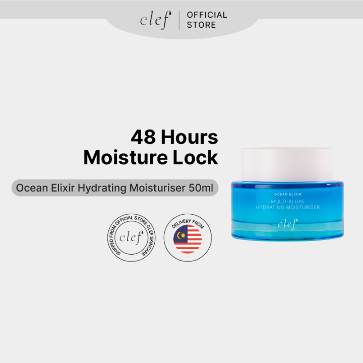 CLEF Ocean Elixir Multi-Algae Hydrating Moisturiser | Lazada CLEF Ocean Elixir Multi-Algae Hydrating Moisturiser | Lazada