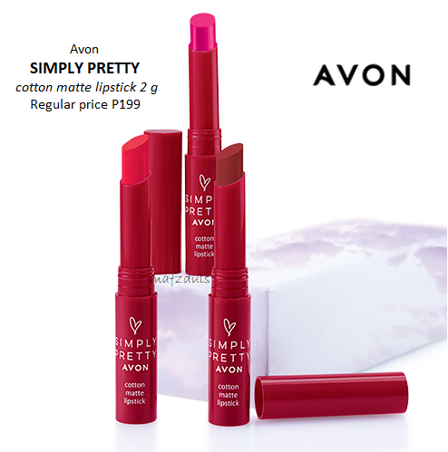 Avon Simply Pretty COTTON MATTE lipstick 2 g | Lazada PH