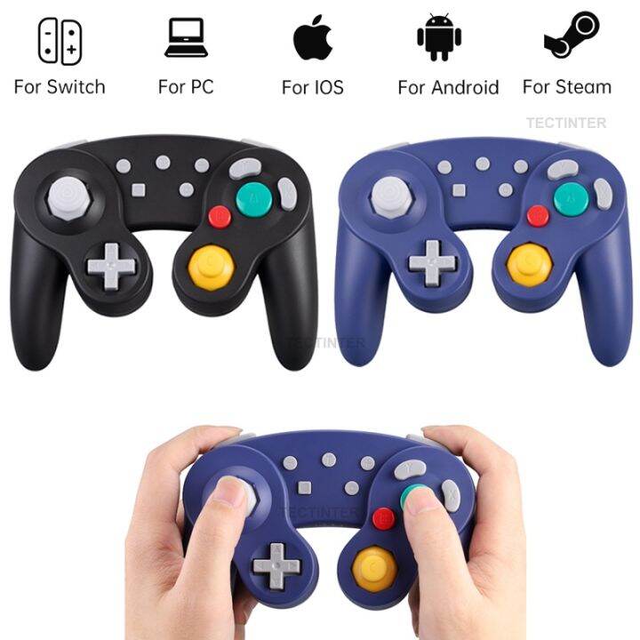 Gc Wireless Bluetooth Controller For Nintendo Switch And Switch Oled Lite Gamepad Compatible Pc