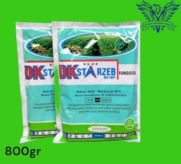 Fungisida DK Starzeb 80WP 800gram Bahan Aktif Mancozeb 80% DK STARzeb ...