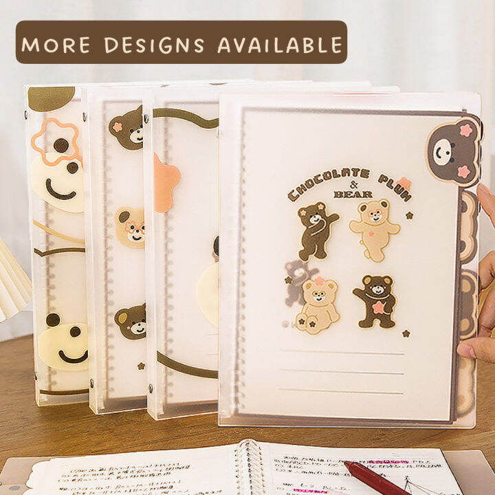 schoolhaul 1 random a4 b5 binders with loose leaf and dividers/ a5 ...