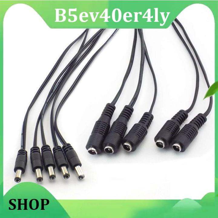 B5ev40er4ly Shop DC 5.5x2.1mm Female Male Plug Jack Power Supply Cable ...