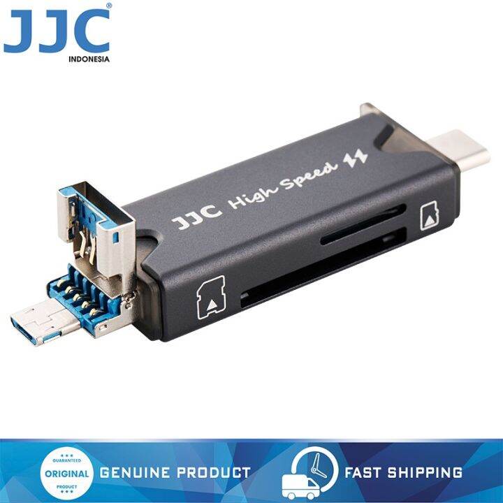 USB 3.0 Card Reader (SD/TF) with Micro OTG / USB-C (CR-UTC3 GRAY ...