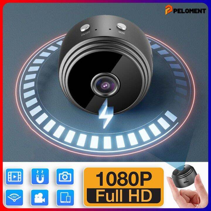 Mini A9 Camera 1080P HD Wireless WIFI CCTV Bulb 360 Take Photo Home ...