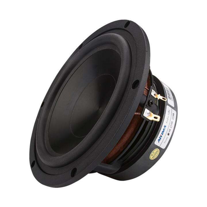 Mid range speaker high fidelity speaker 4 8 ohms 100W bass aluminum music speaker bookshelf DIY ...
