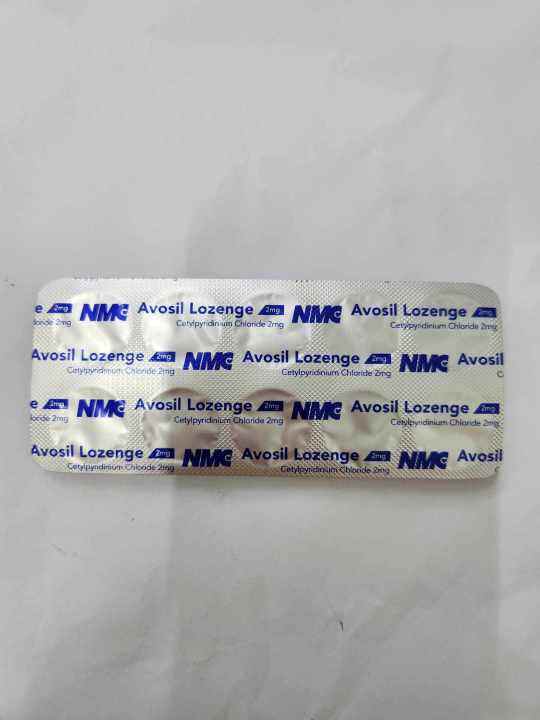 AVOSIL 2MG LOZENGES TABLET 10'S | Lazada